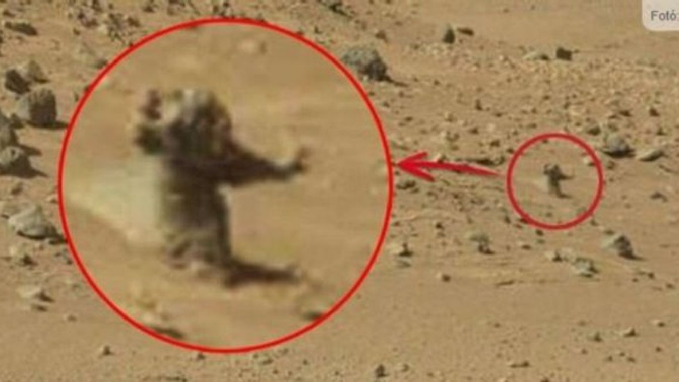 Humanoid lényt talált a Marson az űrszonda?!
