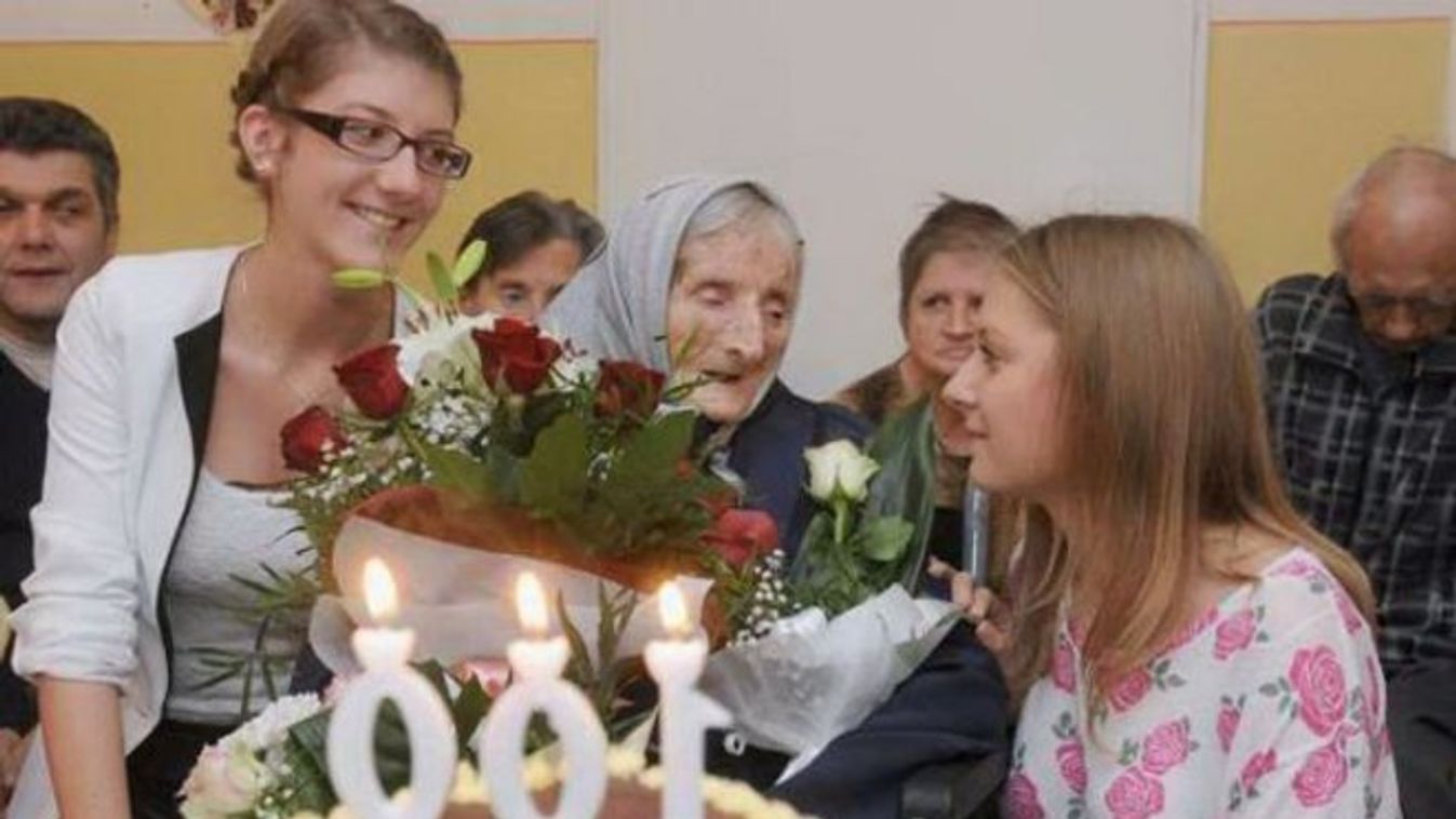 Az otthon első százéves lakója Répceszemerén