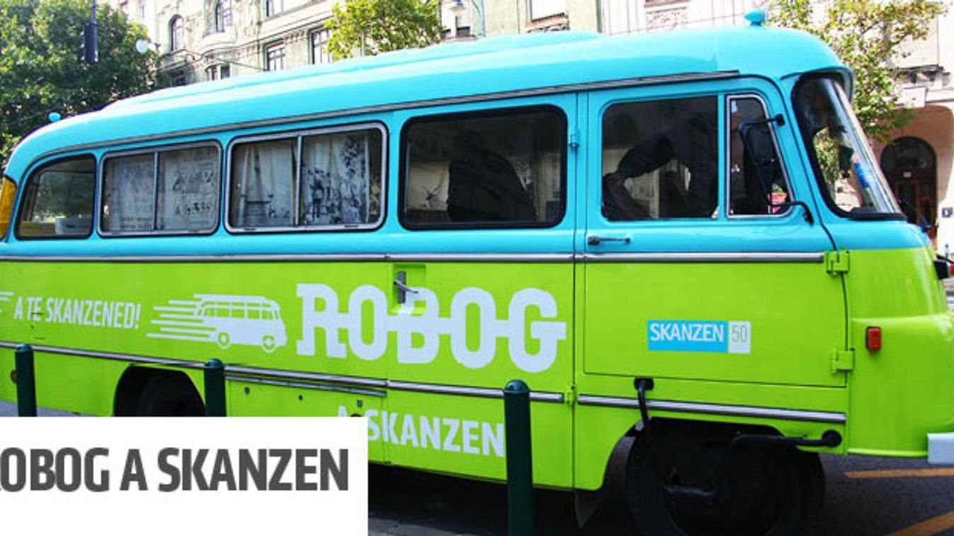Sopron környékén is robog a Skanzen-busz
