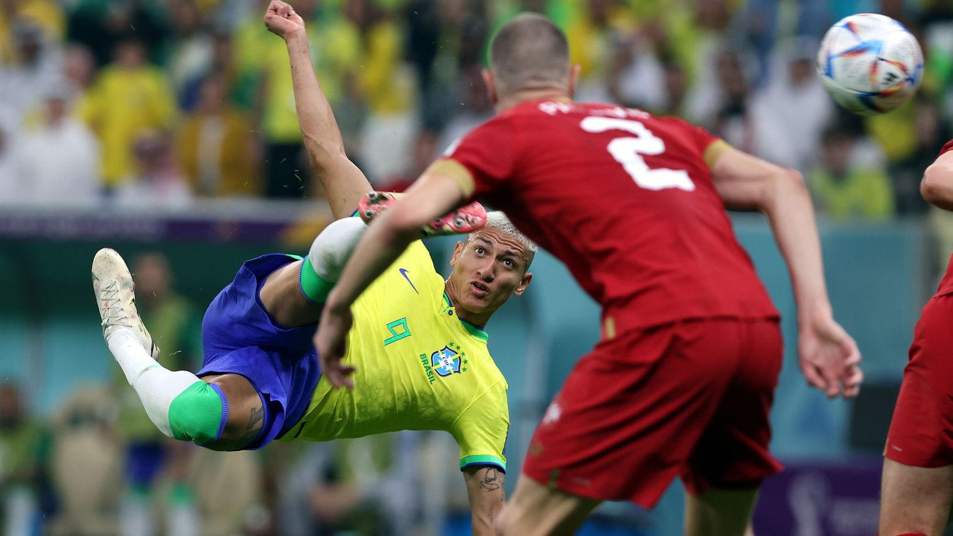 Foci Vb 2022 - Richarlison: az egyik legszebb gólomat egy vb-n szereztem