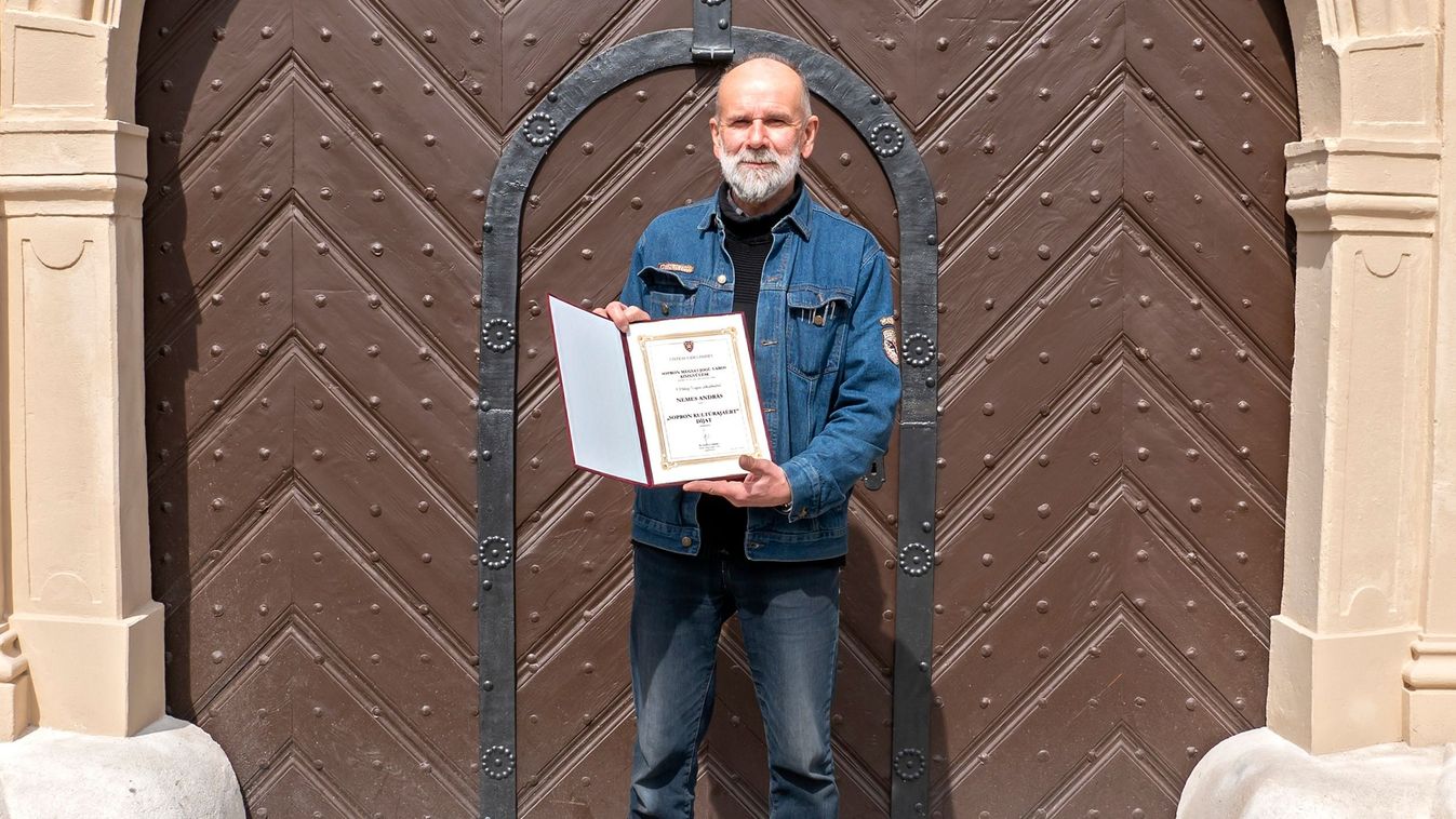 A művészet szolgálatában - Elismerték Nemes András munkáját Sopronban