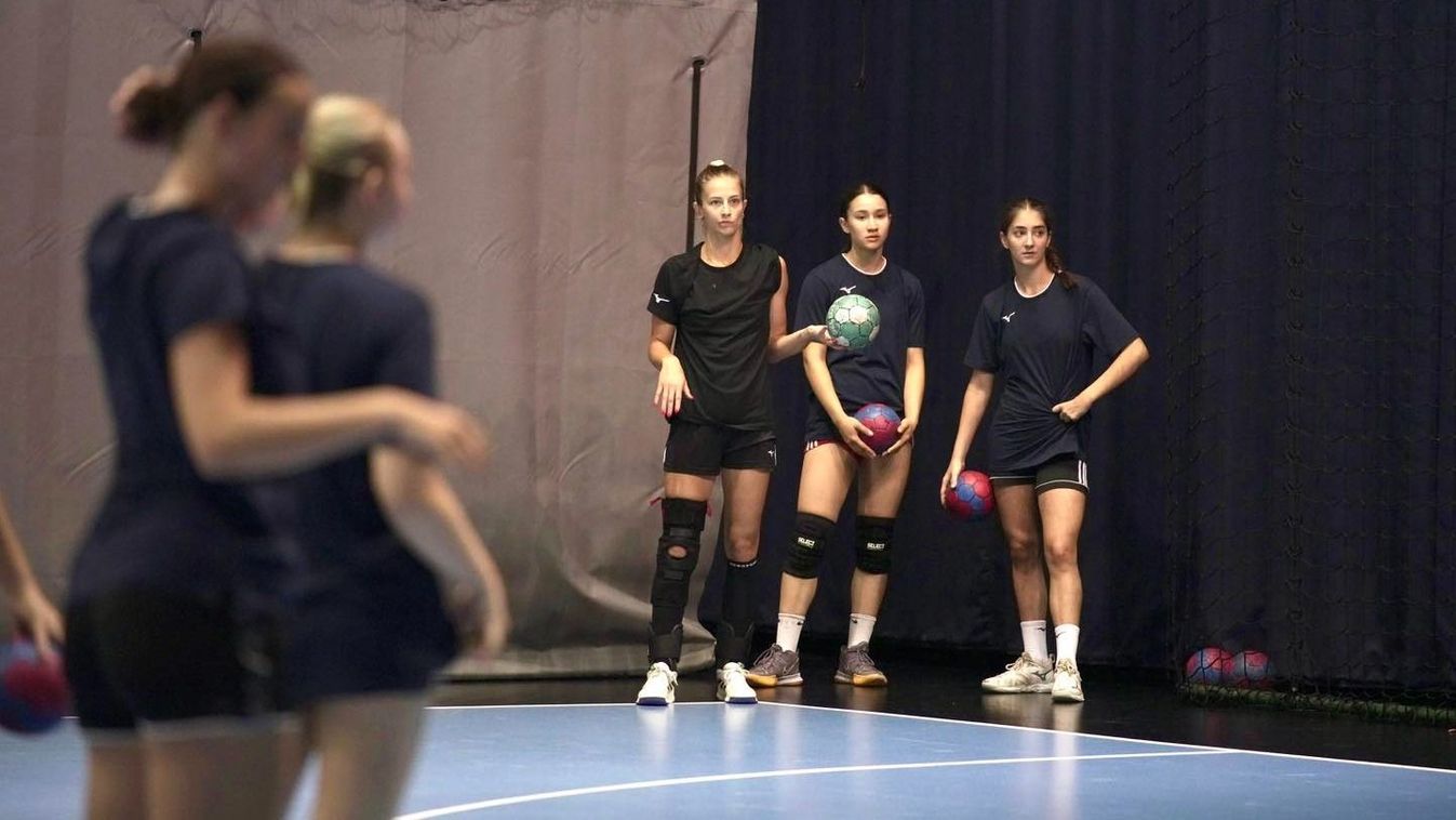 Bruna De Paula és Fodor Csenge tartott edzést a Győri Audi ETO ...