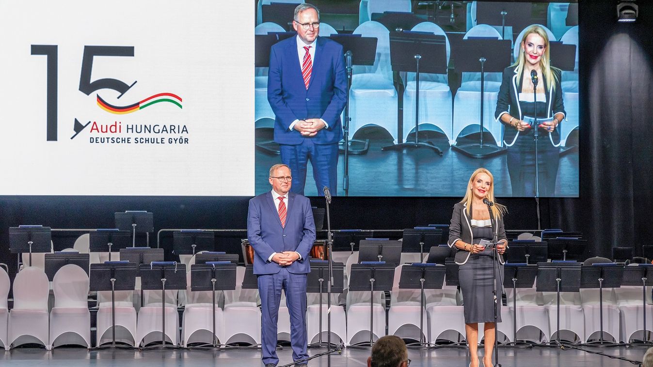 Fennállásának 15. jubileumát ünnepelte a győri Audi Hungaria ...