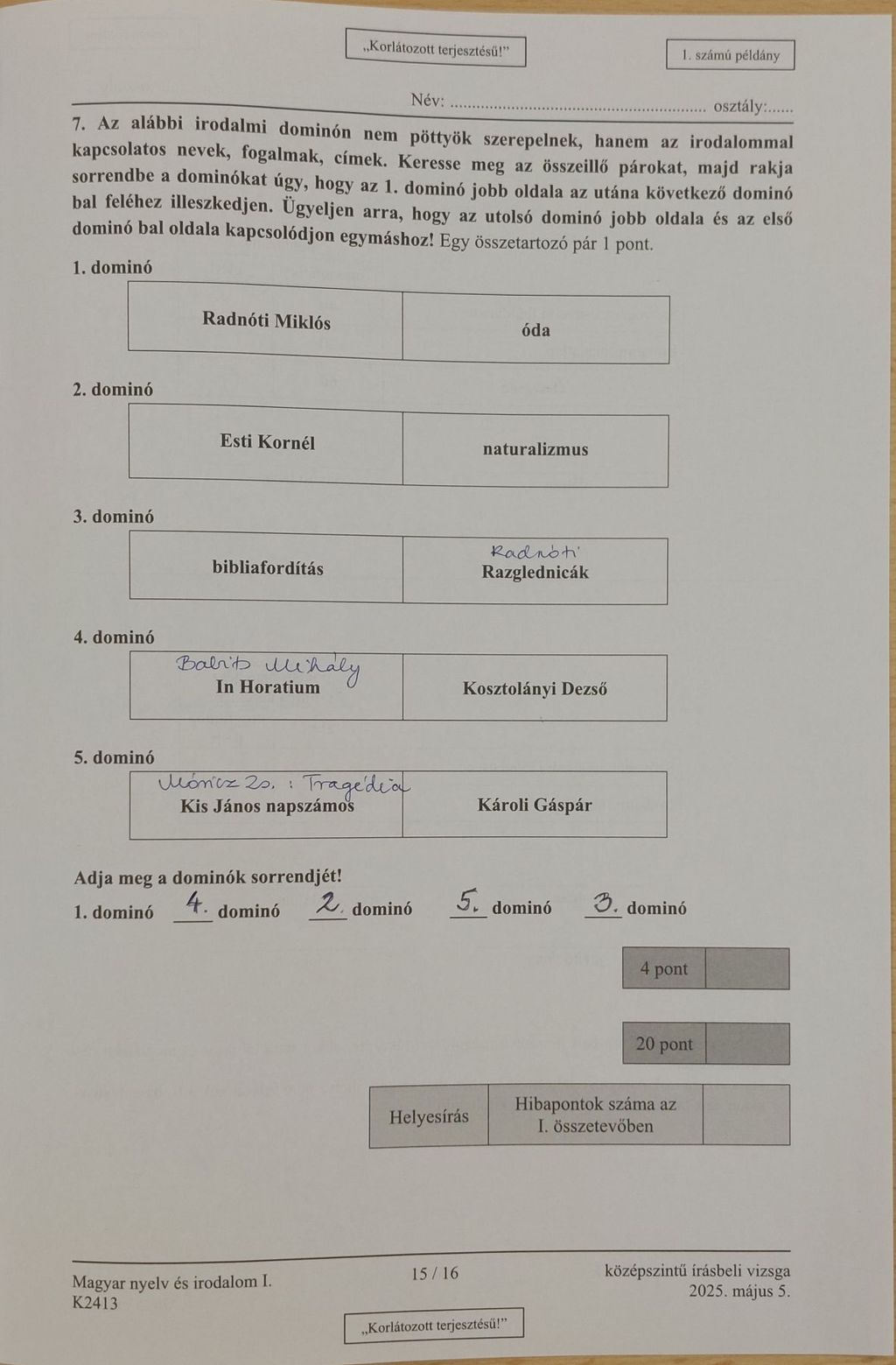 Érettségi megoldások minden nap a kisalfold.hu-n