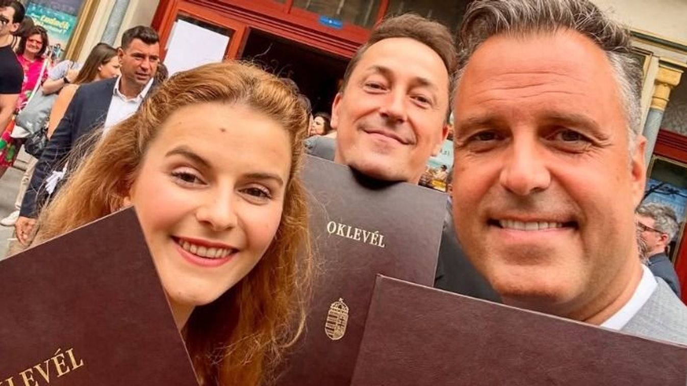 Nagy Balázs különleges szakon szerzett diplomát