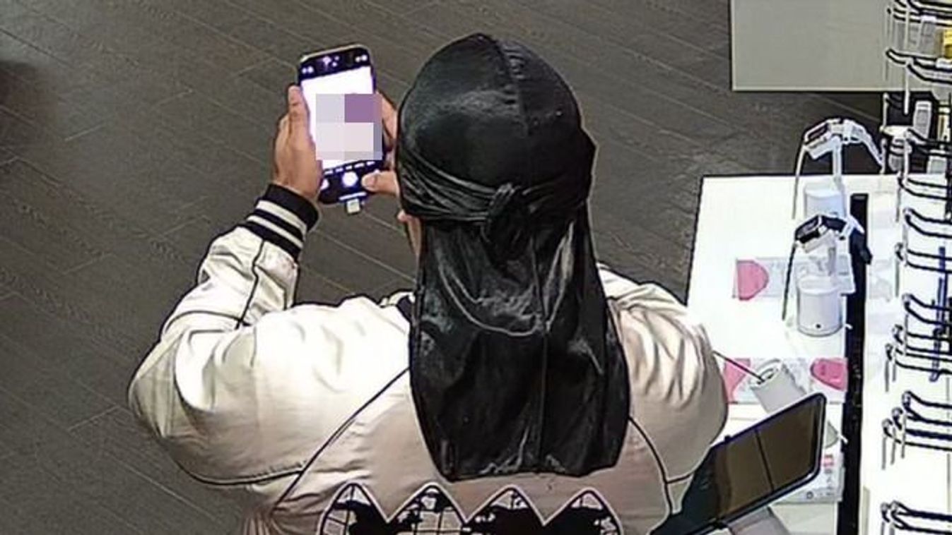 Telefontolvajt keresnek Győrben! Ön felismeri?