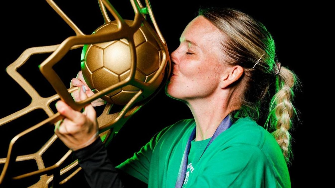 Az Audi ETO dán játékosa, Sandra Toft örömhírt osztott meg
