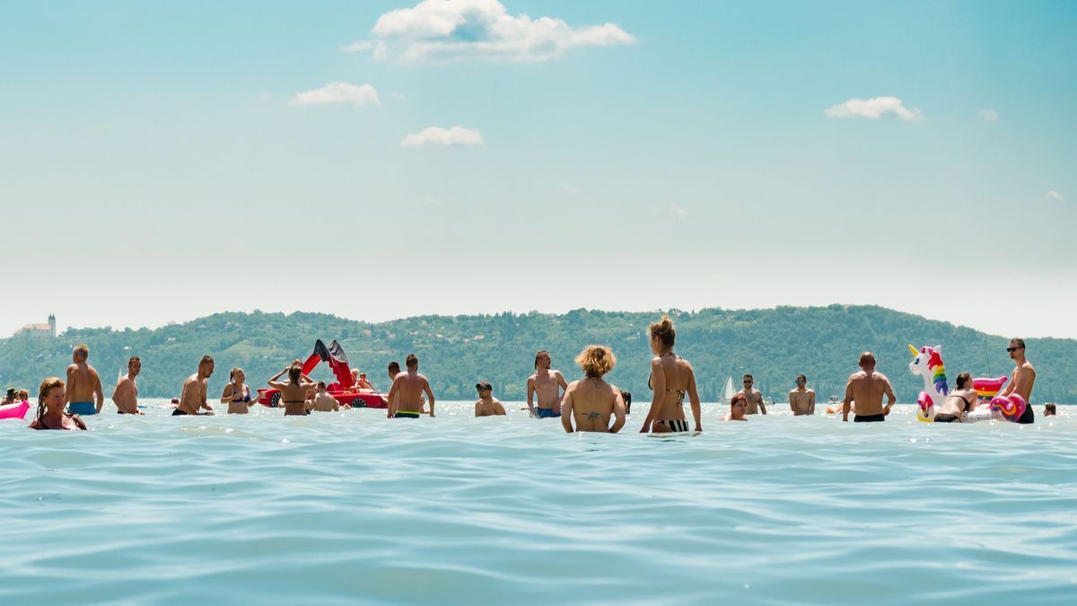 Balaton vize: a bátrabbak már bőven fürödhetnek Pünkösdkor